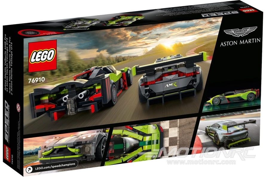 LEGO Speed Champions Aston Martin Valkyrie AMR Pro and Aston Martin ...